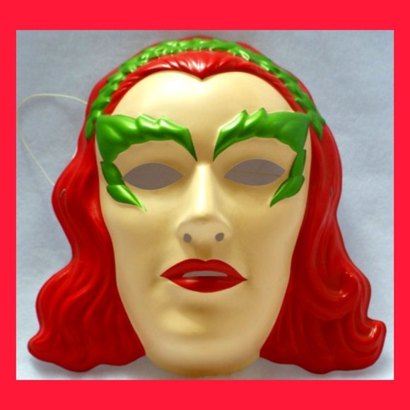 Rubie's | Other | Vintage Poison Ivy Mask Dc Comics By Rubies | Poshmark